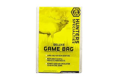 Hunters Specialties Deluxe Game Bag White Sportsmans Outdoor Superstore