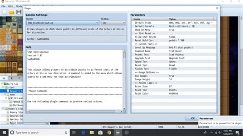 SumRndmDde Stat Distribution Plugin Error RPG Maker Forums