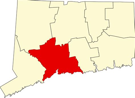 Filemap Of Connecticut Highlighting New Haven Countysvg Wikimedia