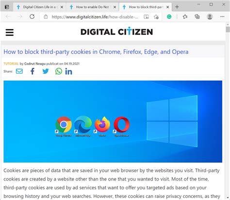Microsoft Edge Multiple Tabs