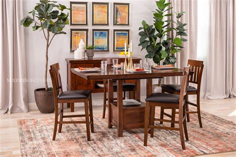 Ralene Rectangular Counter Extension Table Mathis Home