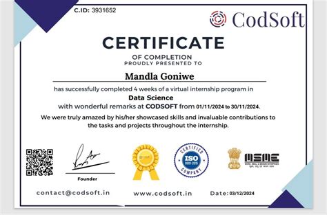 Datascience Internship Machinelearning Careergrowth Dataanalysis