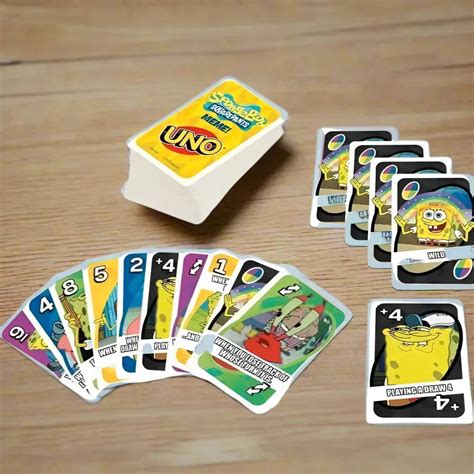 Spongebob Squarepants Uno Card Game