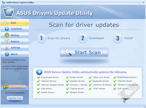 Asus Drivers Update Utility Download Softpedia
