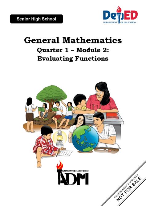 Gen Math11 Q1 Mod3 General Mathematics Module 3 For Grade 11 General Mathematics Quarter 1