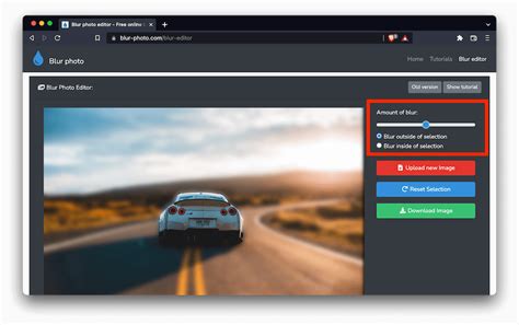 Blur Photo Editor How To Blur Part Of Image Online For Free