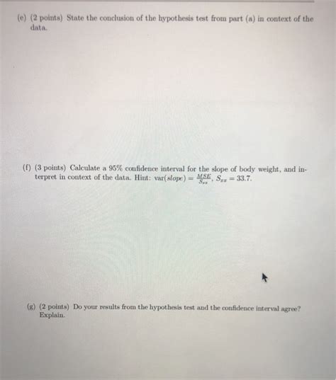 Solved Question No 2 Presents Regression Output From A Model
