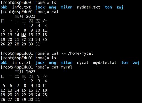 【linux】文件目录操作指令（pwd、ls、cd、mkdir、rmdir、touch、cp、rm、mv、cat、echo、tail等） 阐述