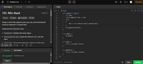 45daysofcodechallenge Stack Pair Recursion Leetcode