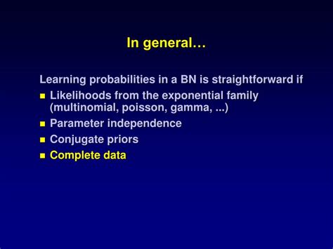 Ppt An Overview Of Learning Bayes Nets From Data Powerpoint