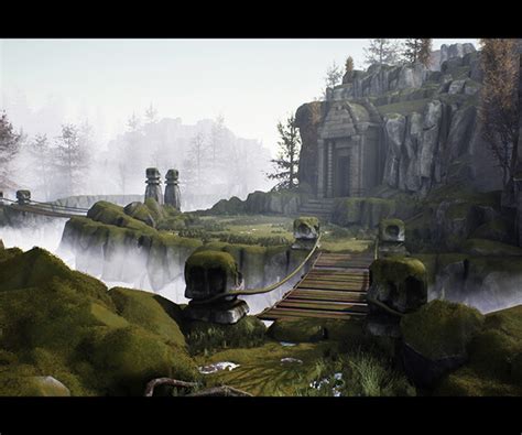 Artstation Realistic Fantasy Game Environment In Maya And Unreal Engine Tutorials