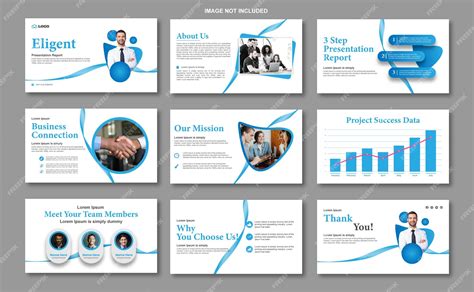 Premium Vector Business Presentation Slides Templates Multipurpose