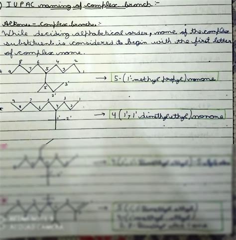 Solution Complex Branch Iupac Naming Studypool