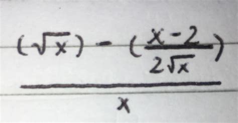 How To Simplify This Equation Photo A Got It From Photo B R Calculus