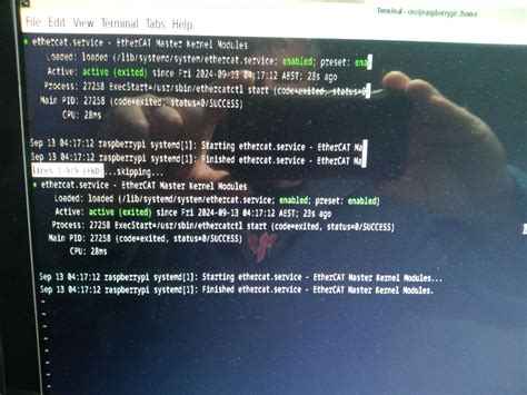 Linux Beginner RPI GPIO Ethercat Axis Adventure LinuxCNC