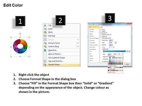 9 Components Circular Flow Puzzle Process 6 PowerPoint Slide Templates Download PPT