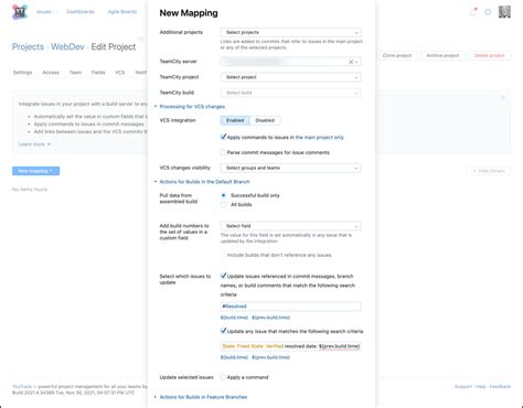 Integrate With Teamcity Youtrack Cloud Documentation