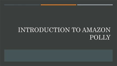 aws mini project 1 part 1 text to speech converter using amazon