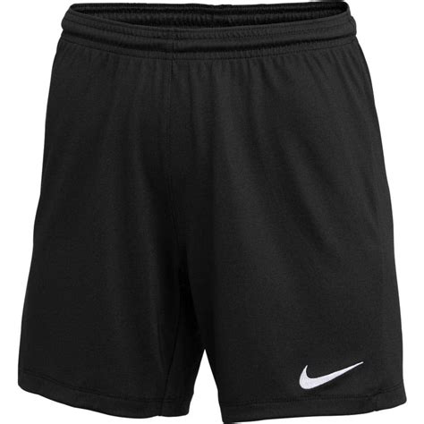 Nike Womens Soccer Dri Fit Park Iii Shorts Black Small