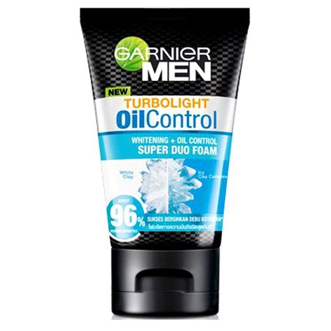 Buy Garnier Men Turbo Light Oil Control Whitening Super Duo Foam With