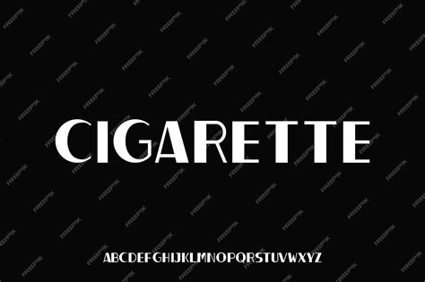 Premium Vector Display Alphabet Font Vector Design Suitable For Headline Logotype Poster