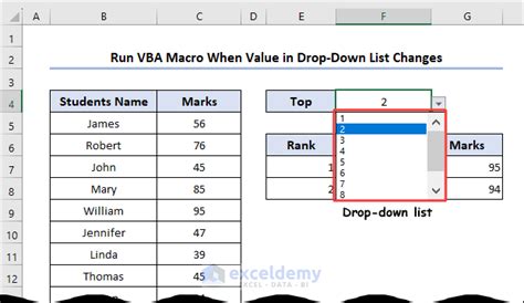 How To Use Excel Vba To Run A Macro When The Cell Value Changes Examples Exceldemy
