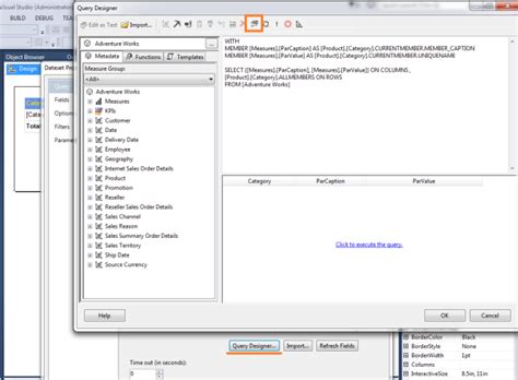 Ssrs Cascading Report Parameters Using Mdx Queries Datahappy