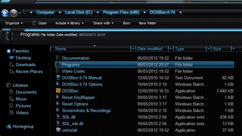 Menjalankan Program Qbasic Dengan Dosbox Di Windows 7 64 Bit ~ Fikri