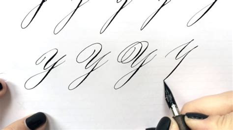 Cursive Calligraphy Capitals Paintingtube