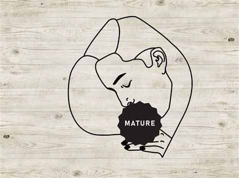 Erotic Line Art Digital Download SVG PNG Pdf Oral Sex Couples Minimal Line Art Erotic