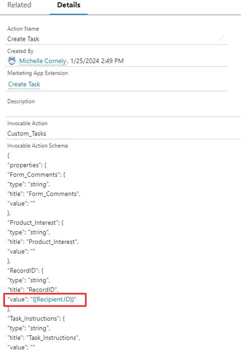Use External Actions To Create Custom Salesforce Tasks The Spot