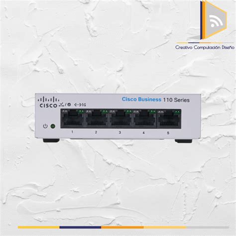 Switch Cisco BusinessCBS 110 5T D Unmanaged Portal Creativo