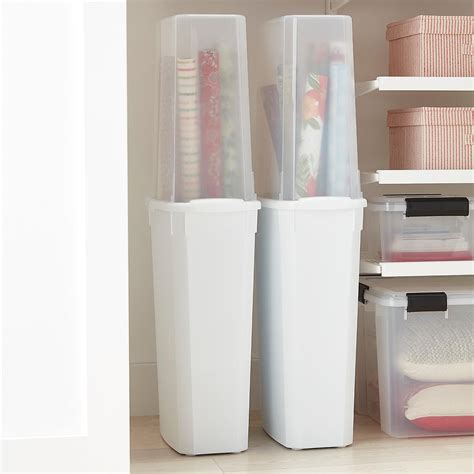 Iris Clear Vertical T Wrap Box T Wrap Storage Wrapping Paper