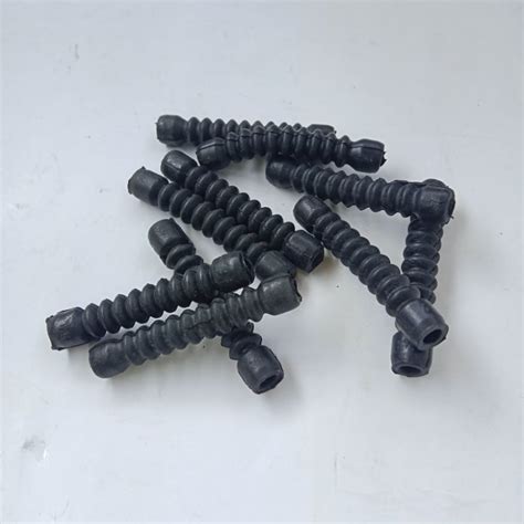 Worm Rubber Brake Cable Protector Rubber Brake Cable Spiral Rubber