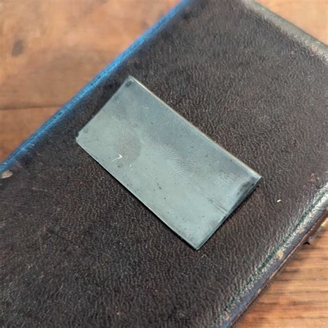 Antique CSCF Hoe Type Safety Razor In Black Case Darwin Shaving