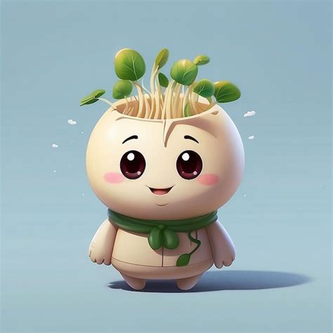 Bean Sprout Character At James Bohnsack Blog