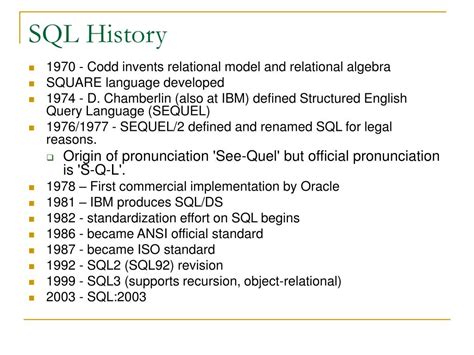 ppt sql part 1 powerpoint presentation free download id 6765132