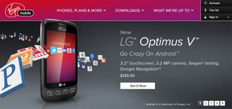 LG OPTIMUS V Virgin Mobile Review
