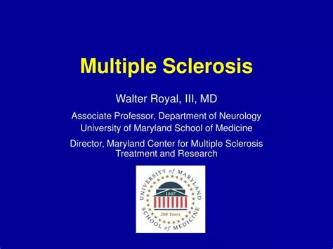 Ppt Multiple Sclerosis Powerpoint Presentation Free Download Id69668