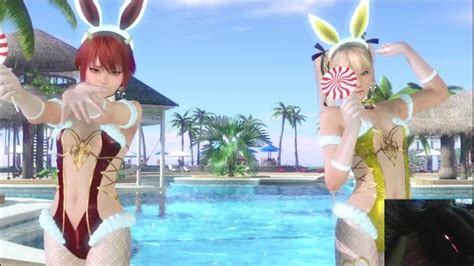 Dead Or Alive Xtreme Venus Vacation Bunny Kanna And Bunny Marie Rose