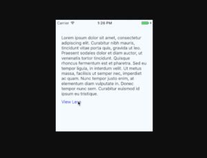 React Native View More Text Component Reactscript