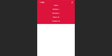 How To Build A Responsive Navigation Bar With Dropdown Menu Step By Step Light Code
