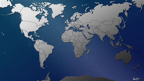 World Map Wallpaper With Countries