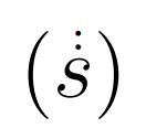 Nested Dot Collides With Amsmath TeX LaTeX Stack Exchange