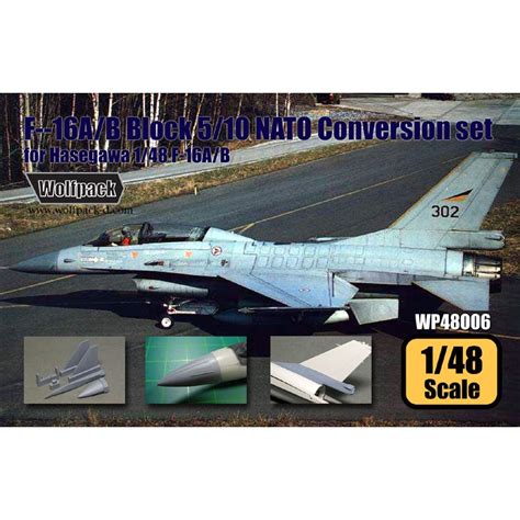 F 16a B Block 5 10 Nato Conversion Set For Hasegawa 1 48