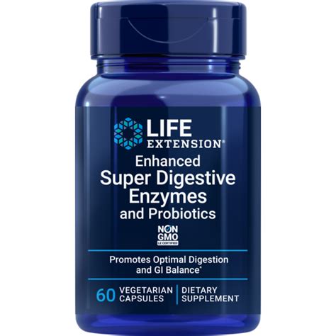 Enhanced Super Digestive Enzymes And Probiotics