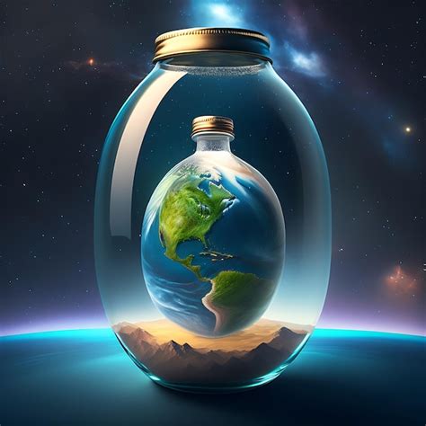 premium ai image terrestrial globe world map ai generated