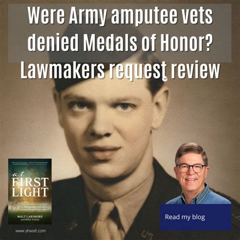 After Losing Limbs Wwii Vets May Not Have Received Deserved Medals Of