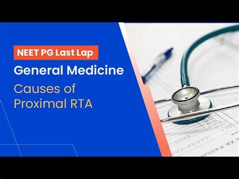 NEET PG Prep Unveiling The Causes Of Proximal RTA With Dr Akshay Rao YouTube