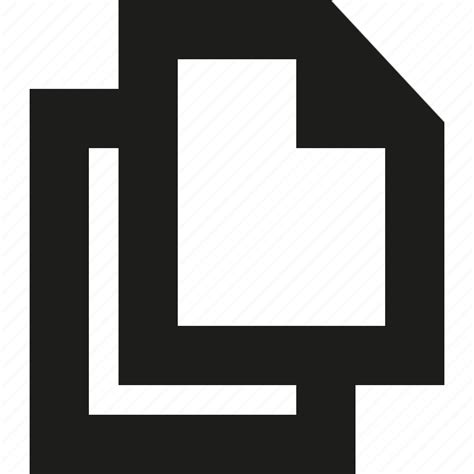 documents duplicate file icon